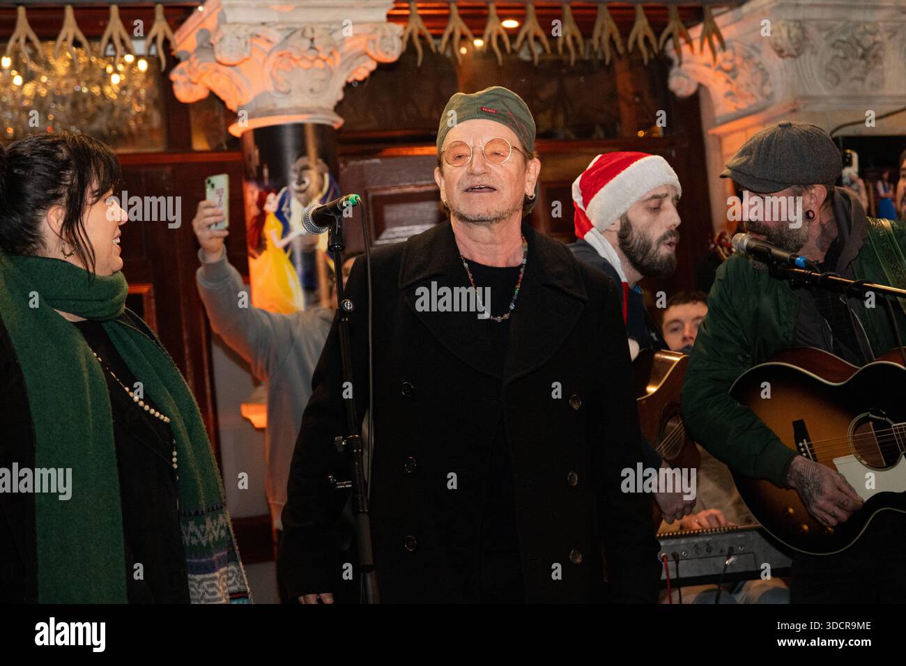 Dublin, Ireland – 24th December 2025 – Bono takes part in the annual ...
