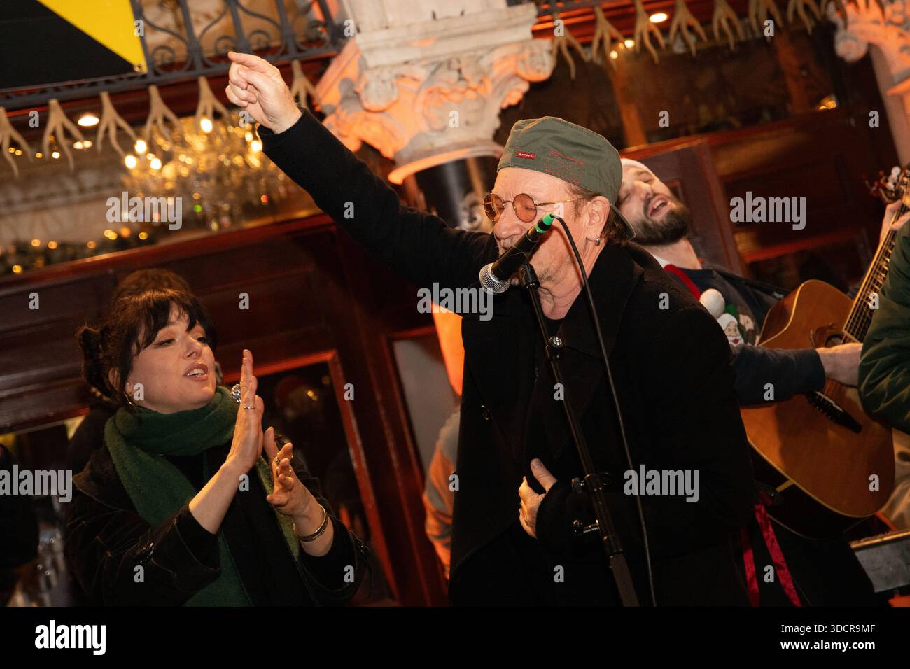 Dublin, Ireland – 24th December 2025 – Bono takes part in the annual ...