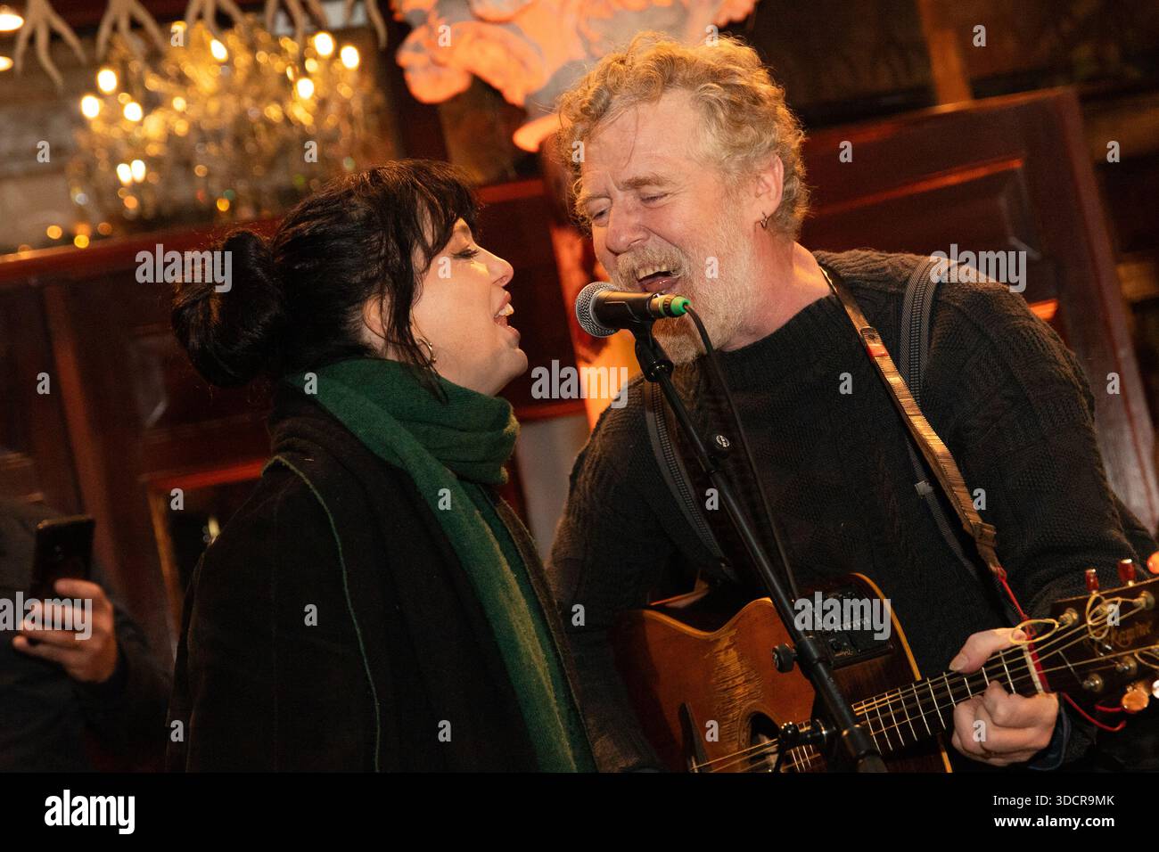 Dublin, Ireland – 24th December 2025 – Imelda May and Glen Hansard take ...