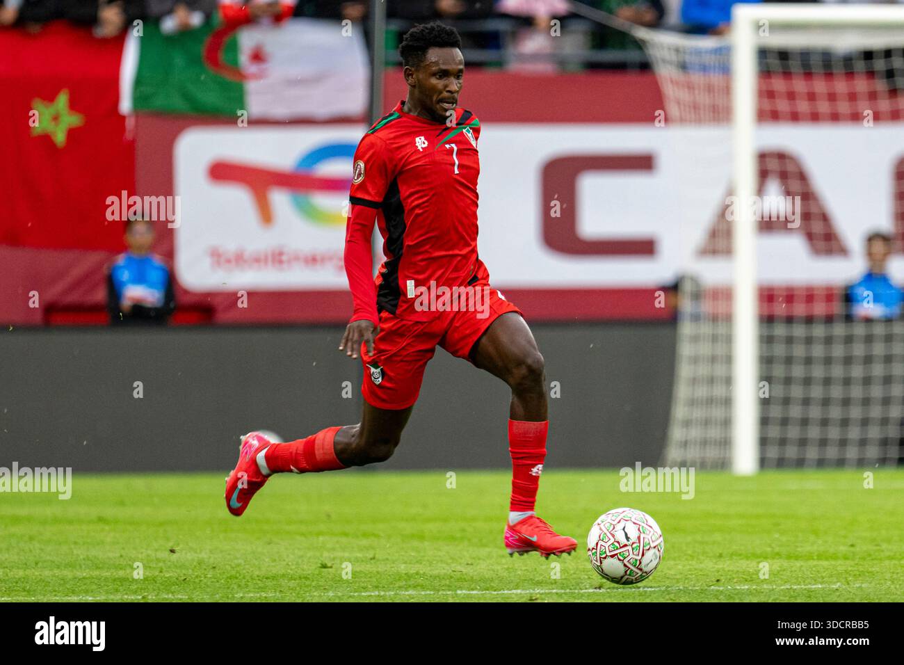 Yaser Awad of Sudan runs with the ball during the Africa Cup of Nations ...