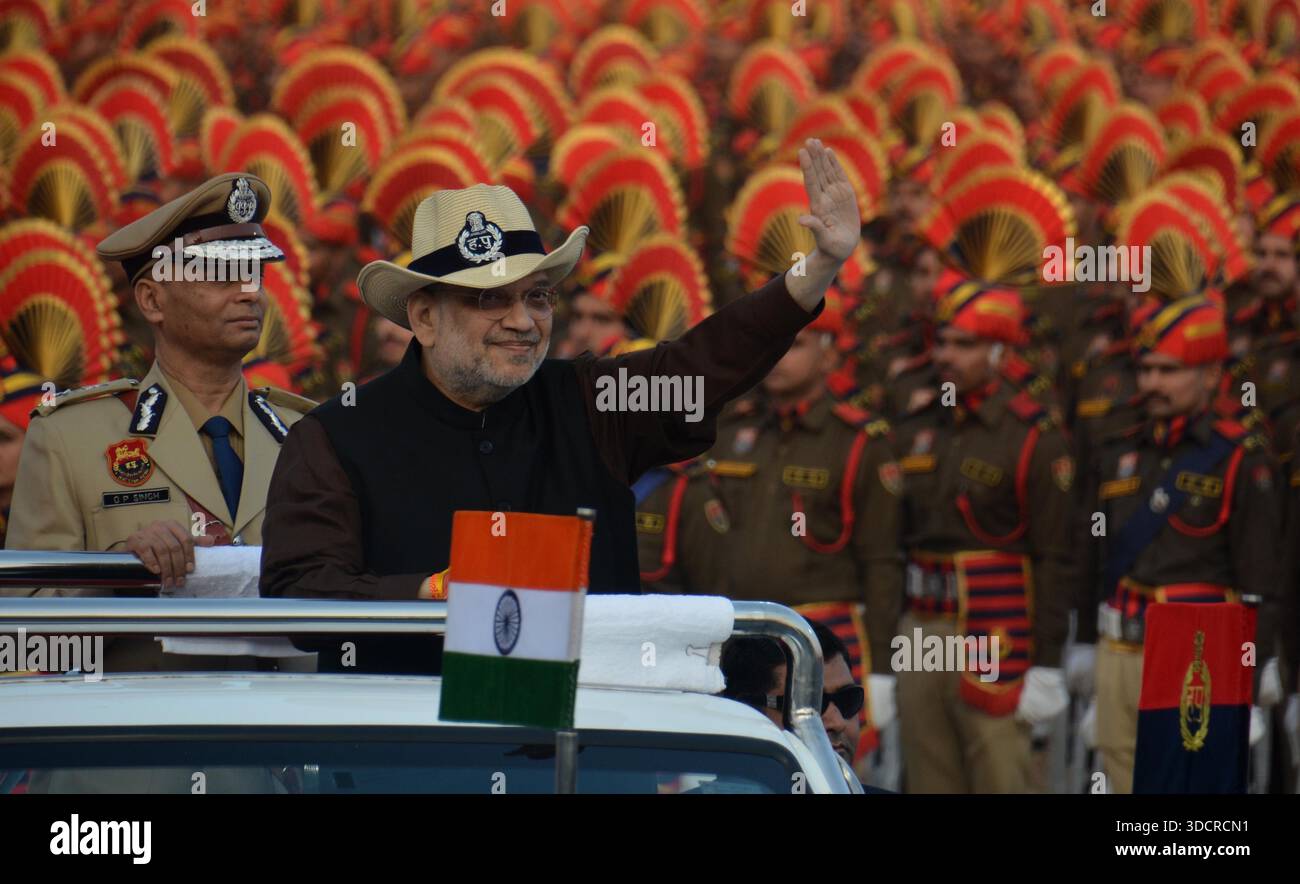 PANCHKULA, INDIA - DECEMBER 24: Union Home Minister Amit Shah Chief ...