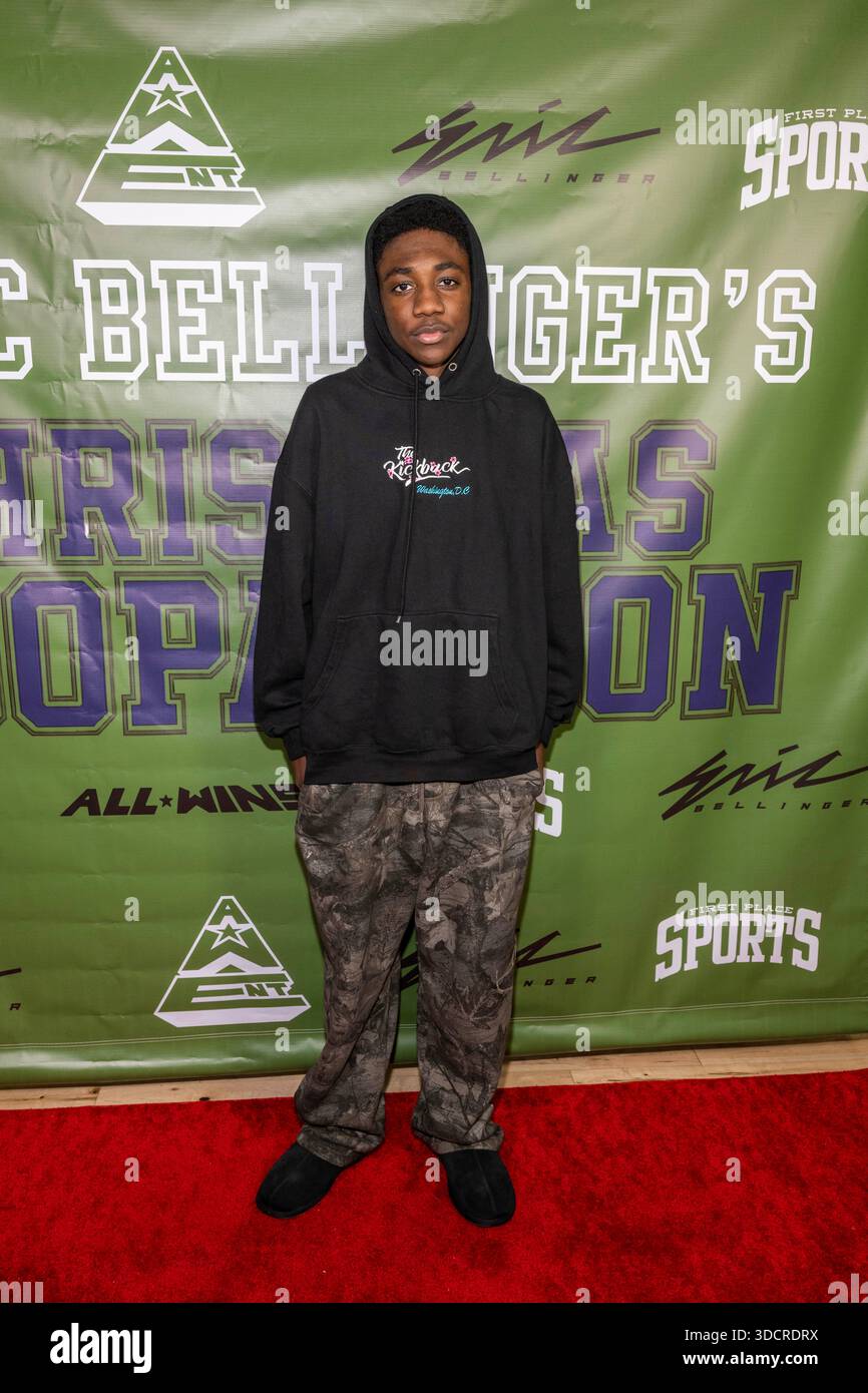 Actor Christian Isaiah attends The 2nd Annual Christmas Celebrity ...