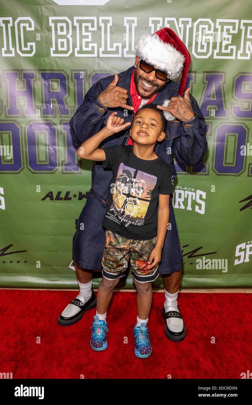 Music artist Eric Bellinger attends The 2nd Annual Christmas Celebrity ...
