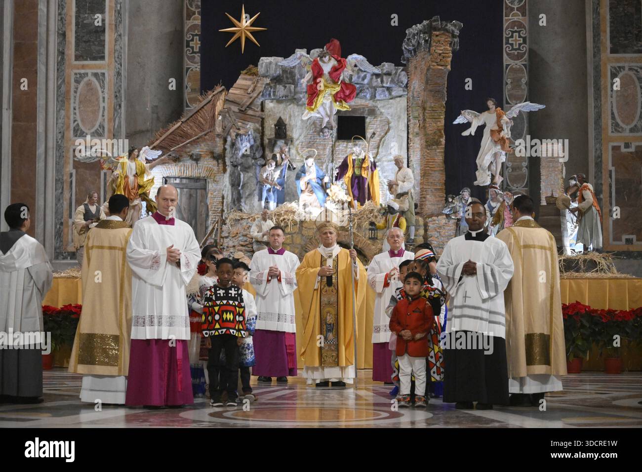 **NO LIBRI** Italy, Rome, Vatican, 2025/12/24 Pope Leo XIV during the ...