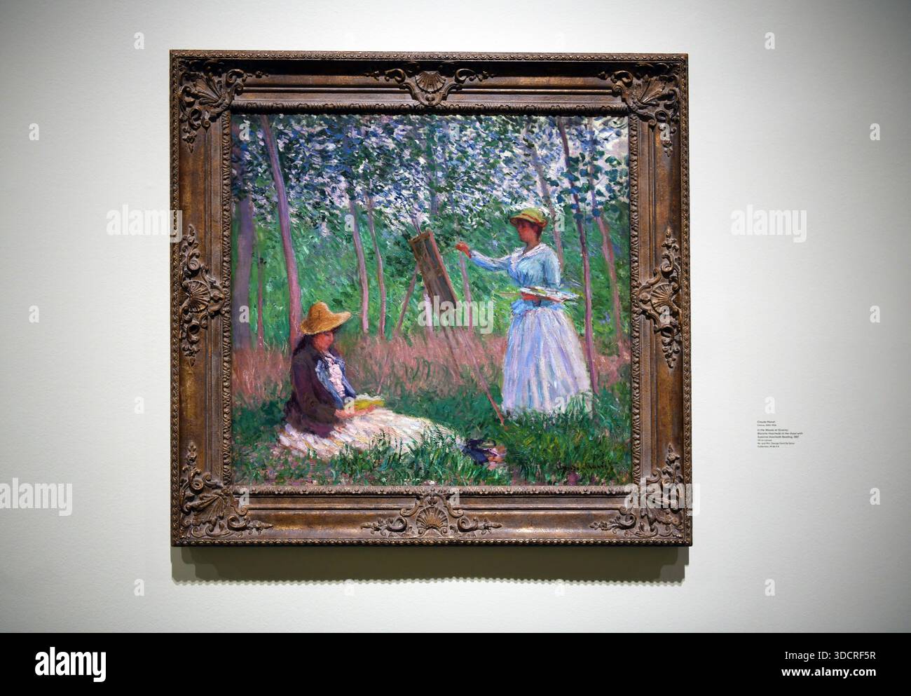 Framed painting in a museum hi-res stock photography and images - Alamy