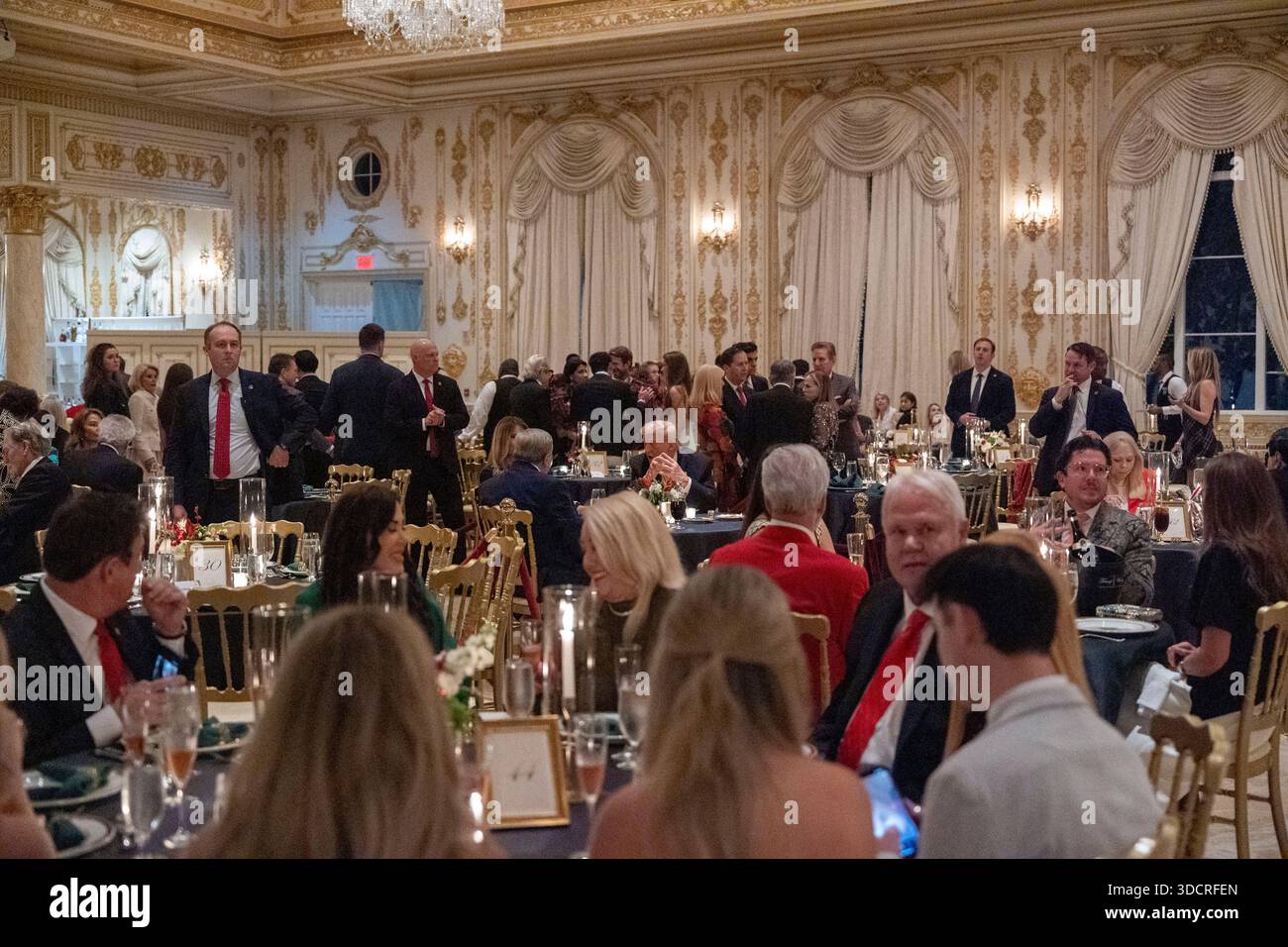 President Donald Trump, first lady Melania Trump, and her father Viktor ...