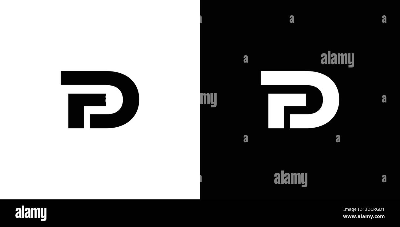 Letter fd logo Black and White Stock Photos & Images - Alamy