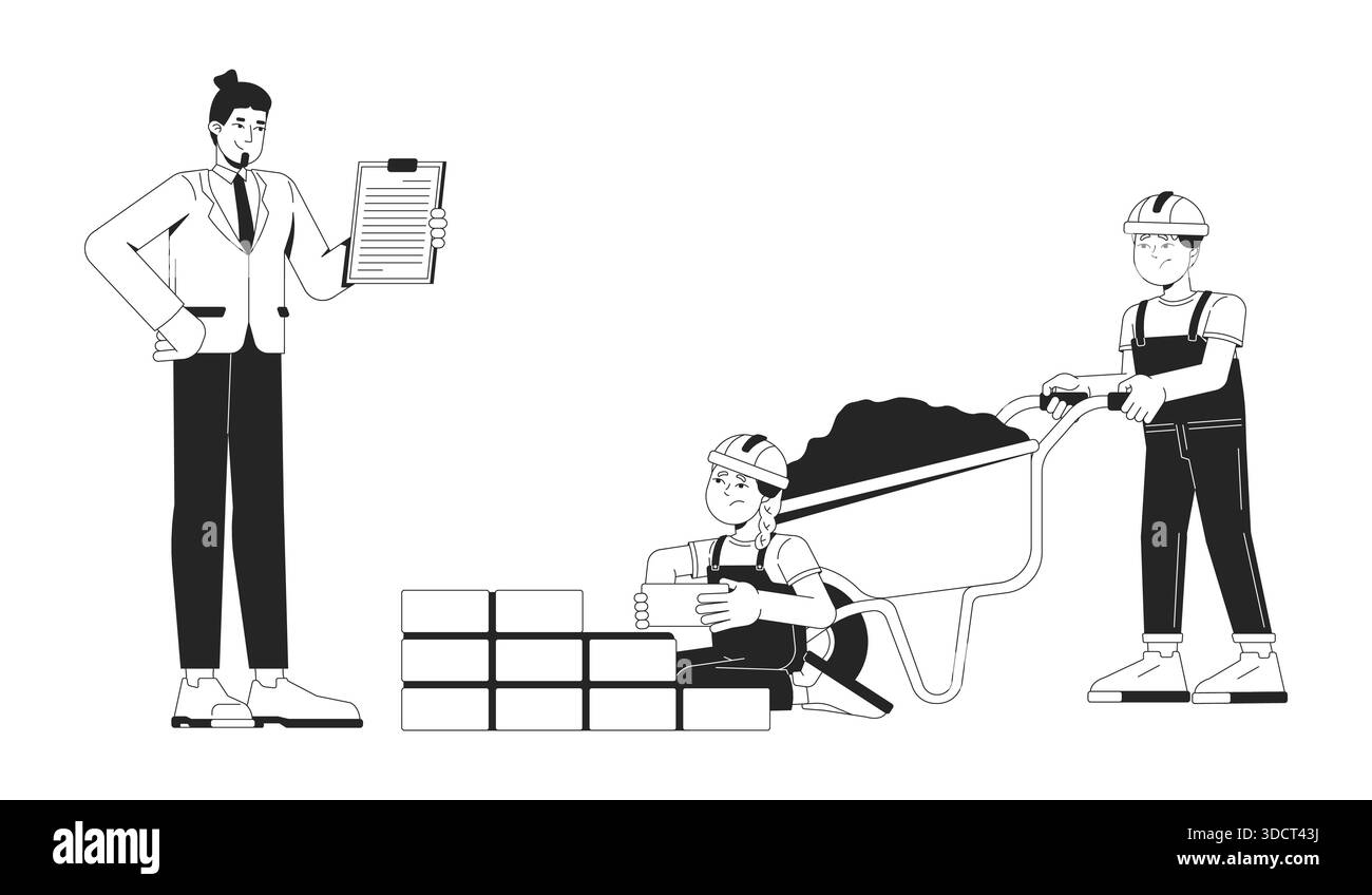 Child labor children work Stock Vector Images - Alamy