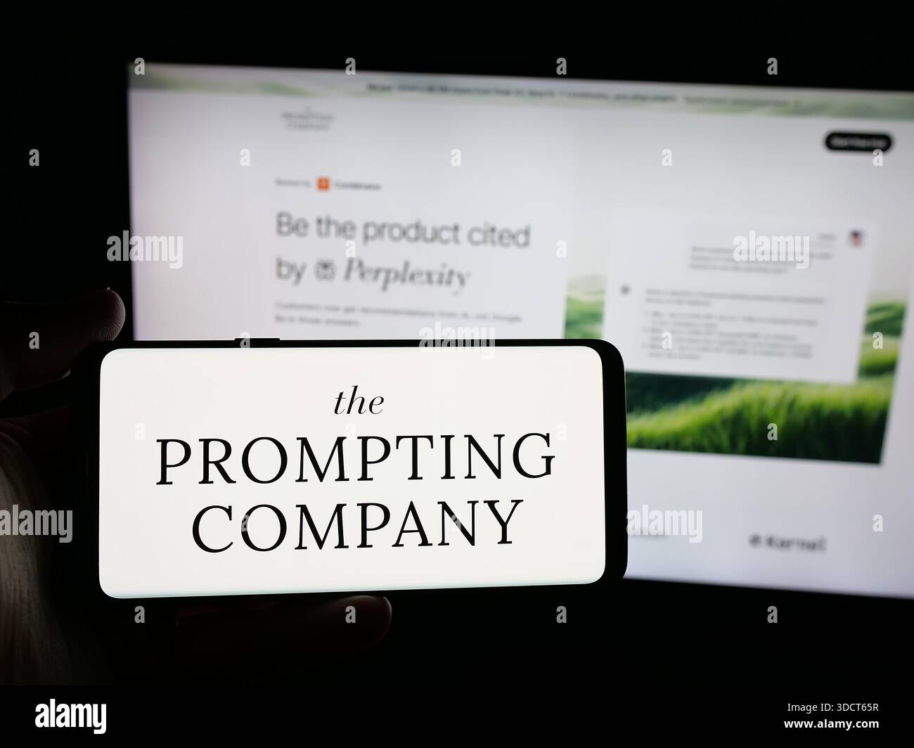 The prompting company hi-res stock photography and images - Alamy