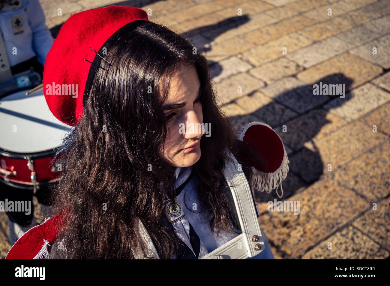 Bethlehem, West Bank, December 24, 2025 Close-up details of a ...