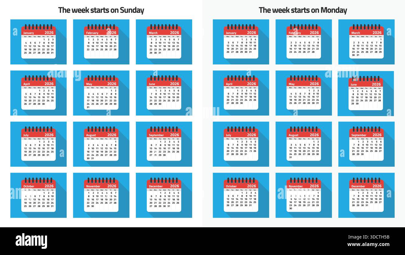 Start of week Cut Out Stock Images & Pictures - Alamy