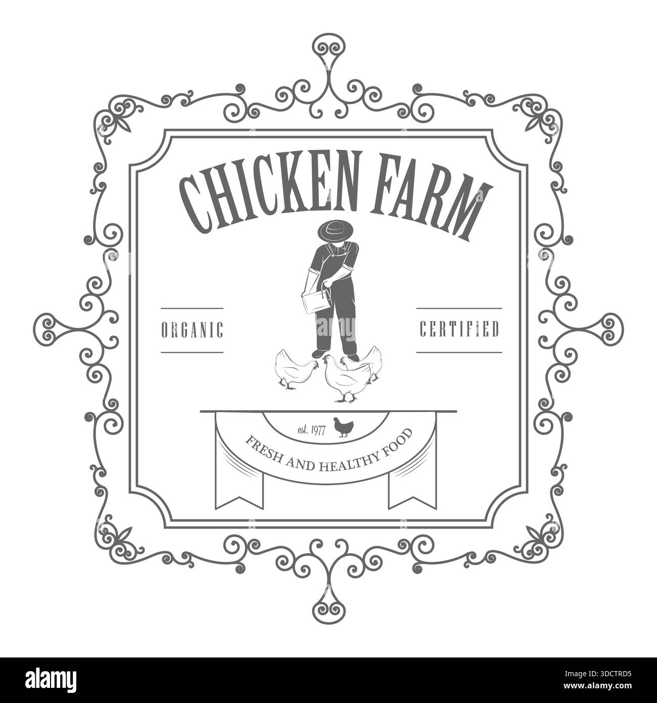 Farmer restaurant Cut Out Stock Images & Pictures - Alamy