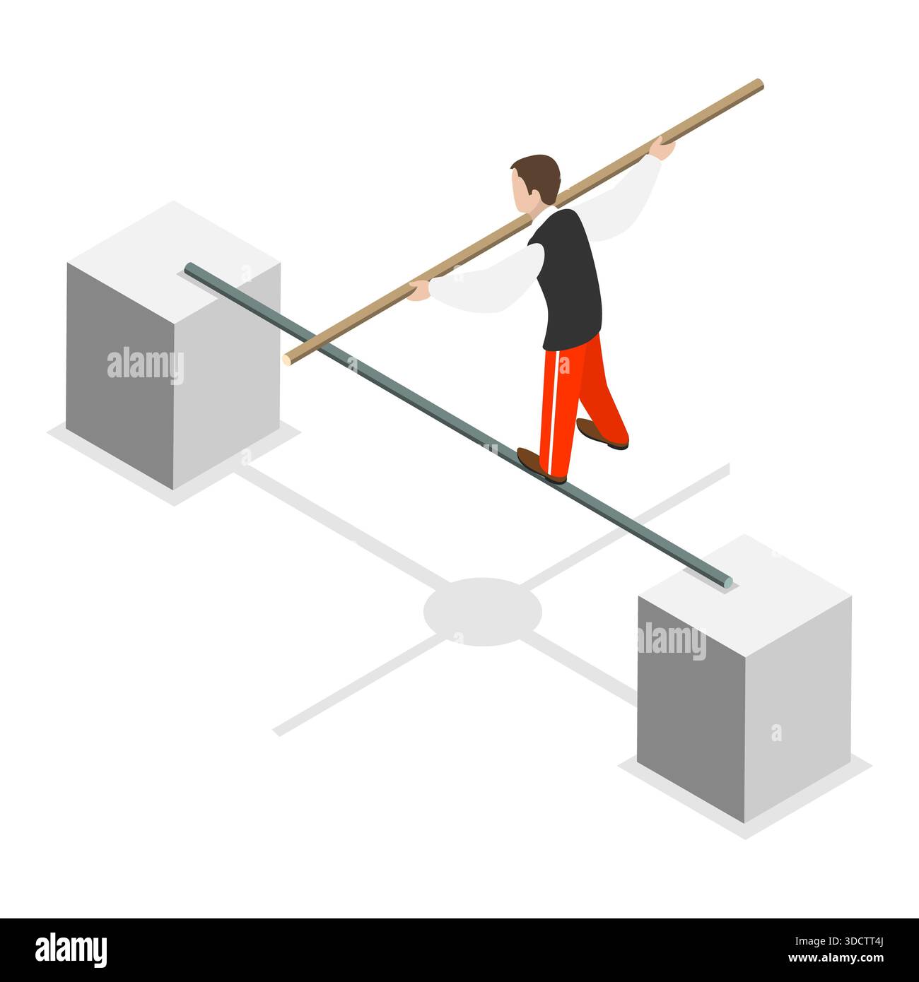 Circus clown show poster Cut Out Stock Images & Pictures - Alamy