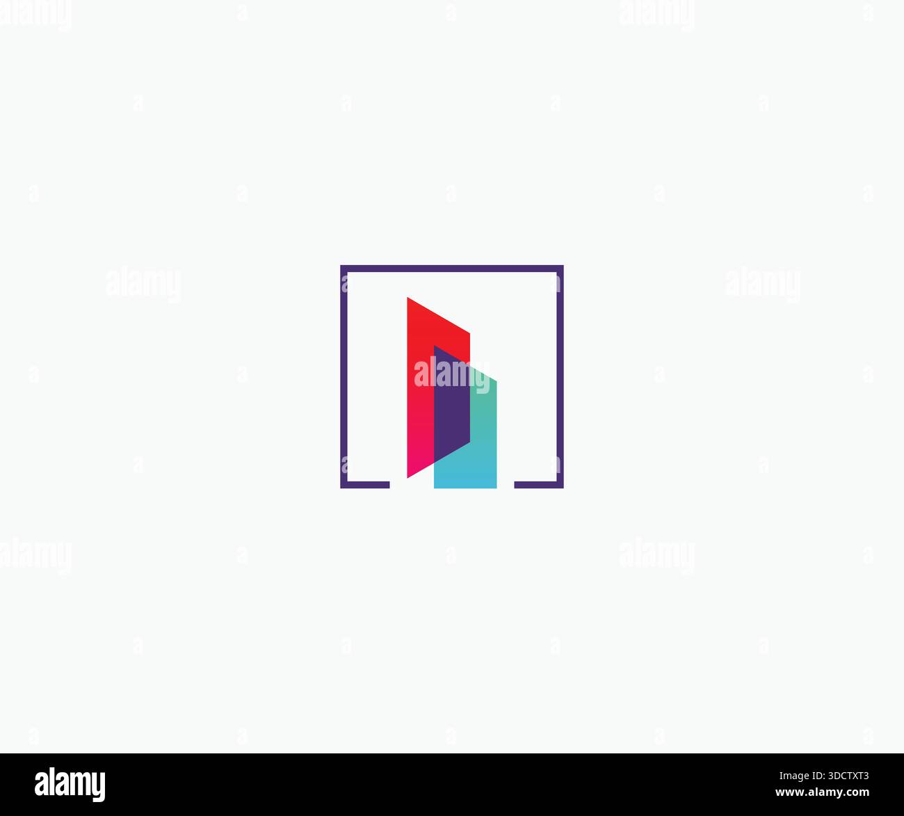 Geometric urban plan Cut Out Stock Images & Pictures - Alamy