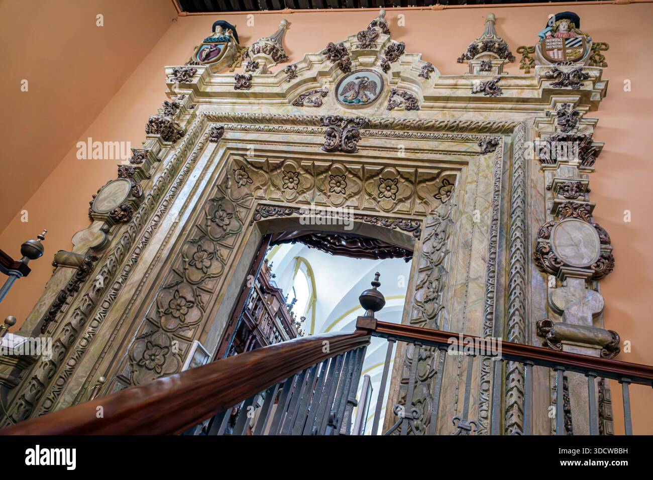 Puebla Mexico,Centro Historico historic center centre,Biblioteca ...