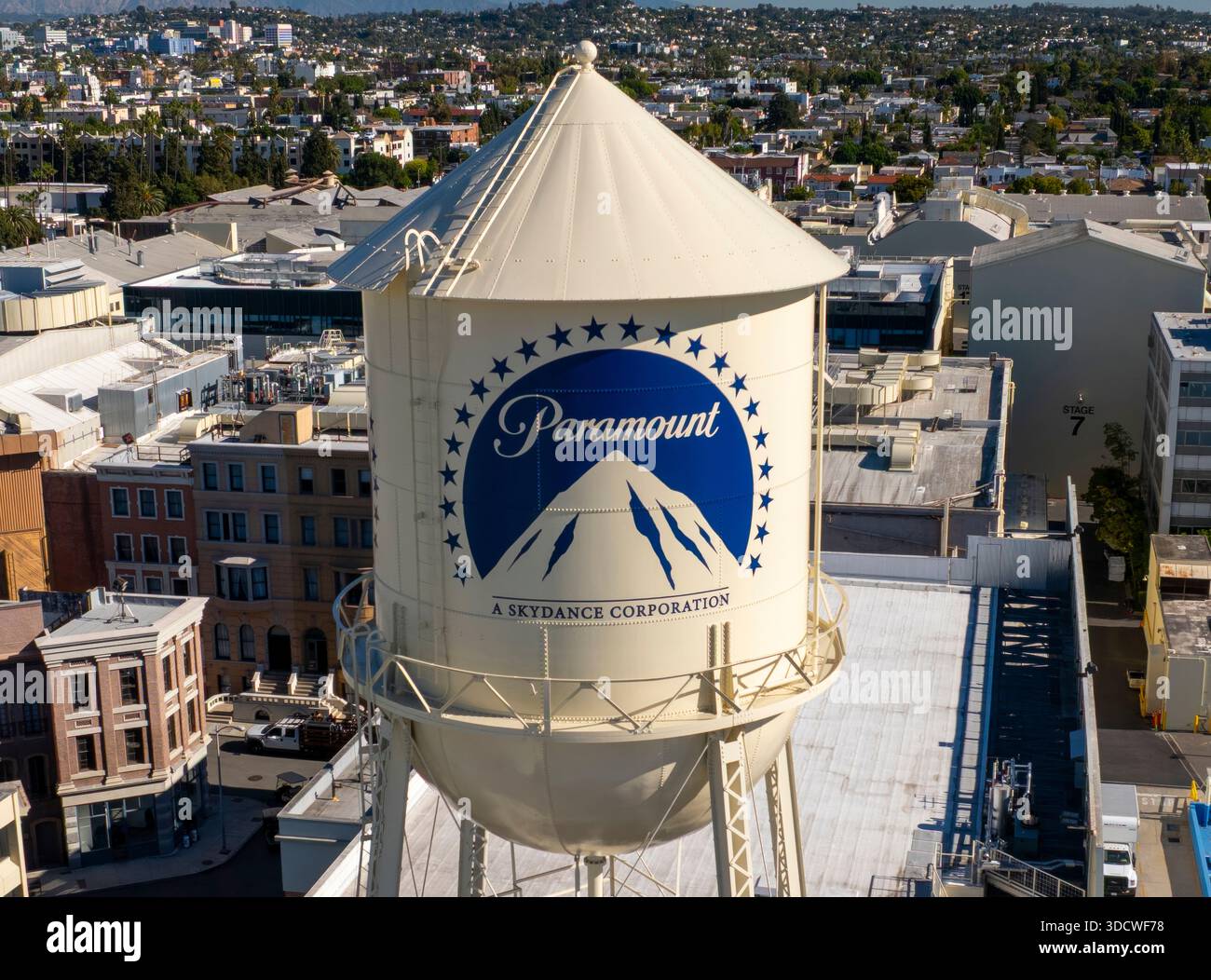Los Angeles California. USA: 2025 December 9. Motion picture industry ...