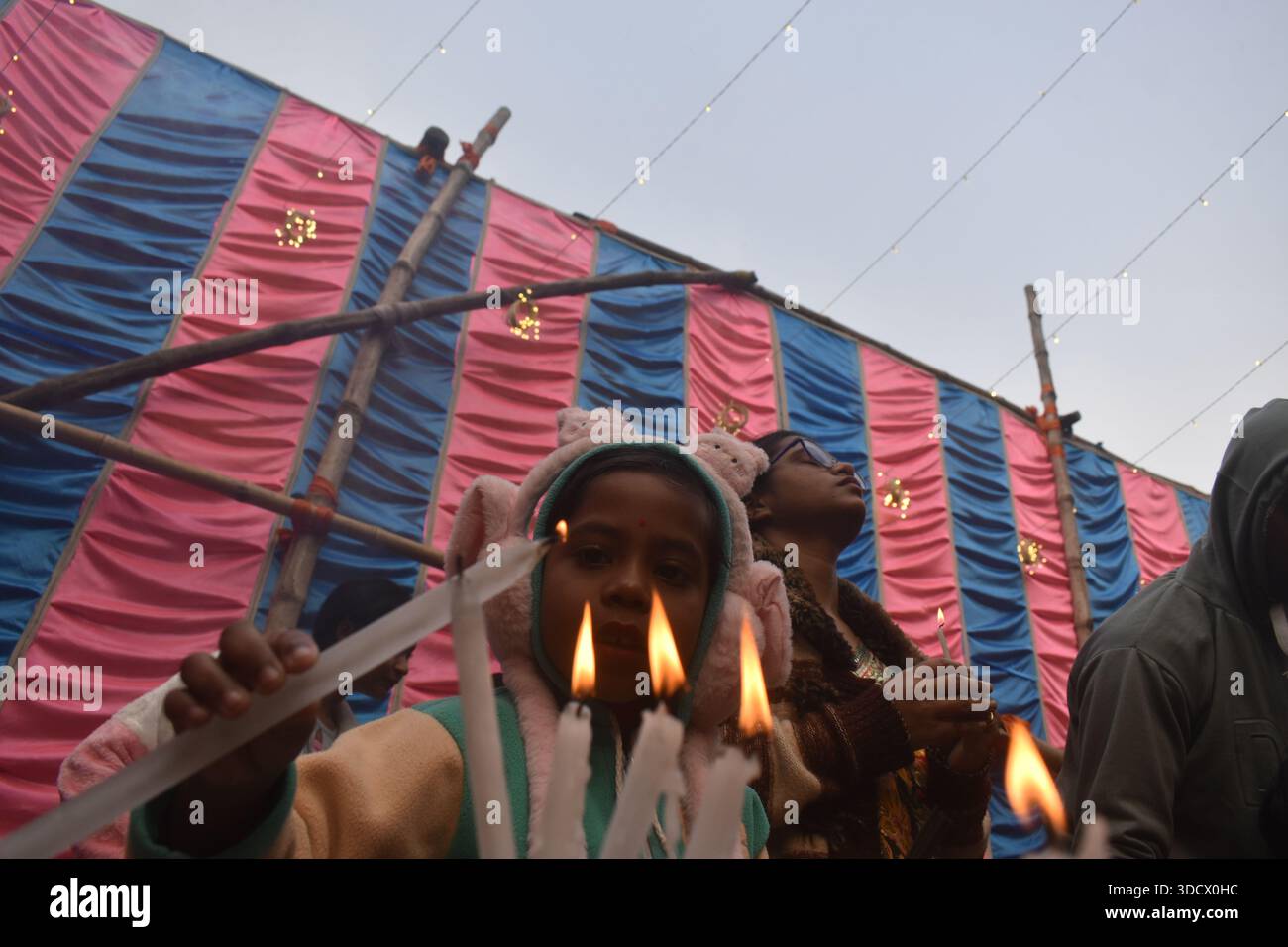 People are celebrating the Christmas festival in the outskirts of ...
