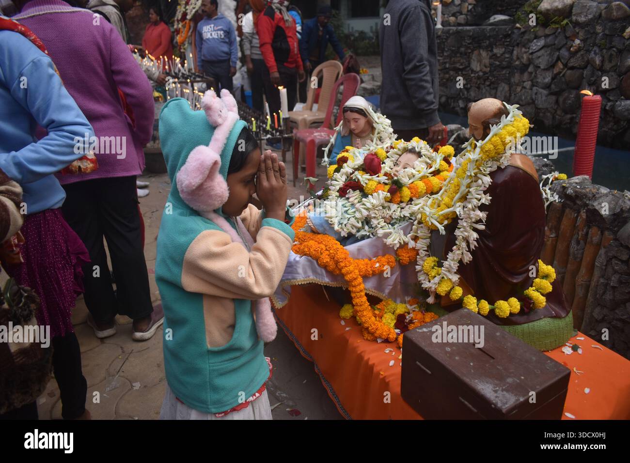 People are celebrating the Christmas festival in the outskirts of ...