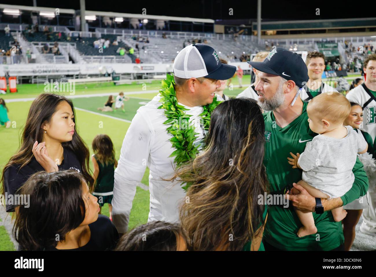 December 24, 2025, Honolulu, Hawaii, USA: Hawaii Head Coach TIMMY CHANG ...