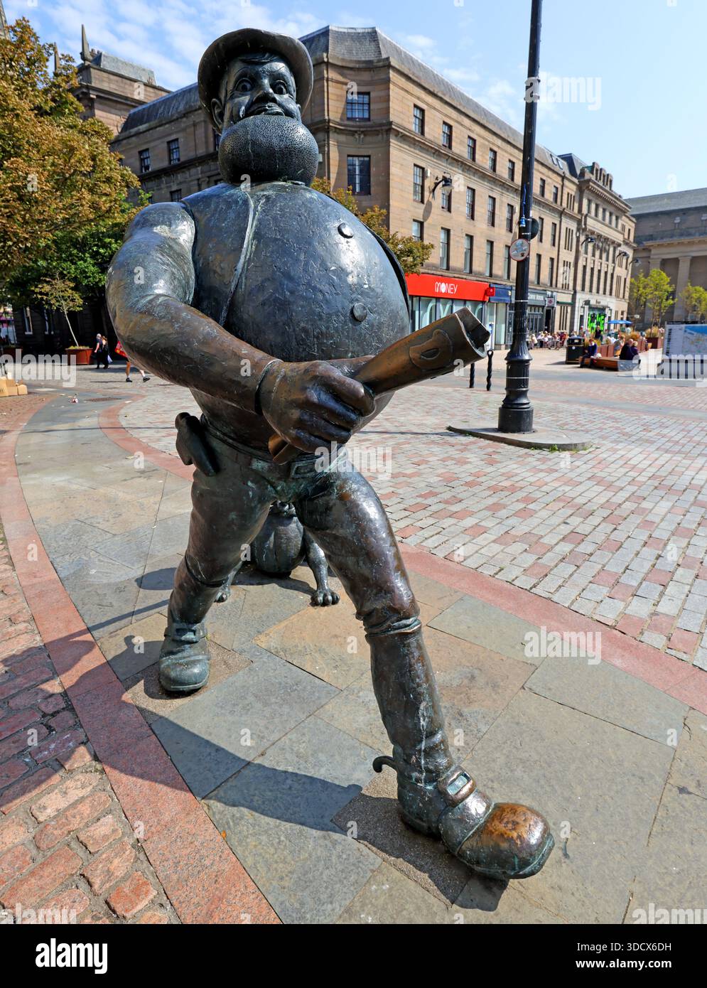 Illustrated characters in public space hi-res stock photography and ...