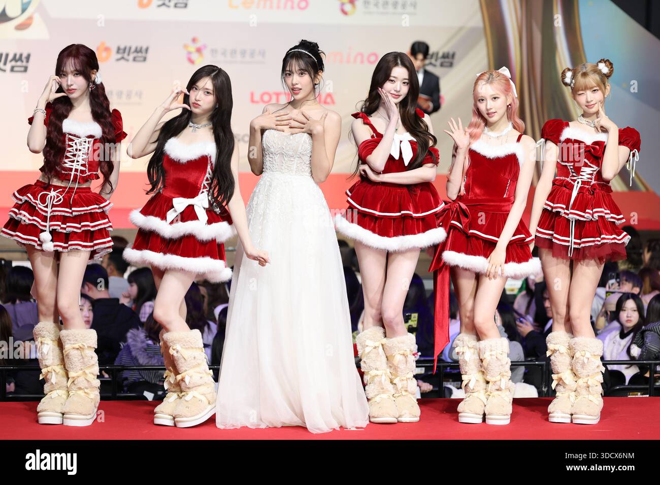 S. Korean girl group Ive South Korean girl group Ive poses for a photo ...