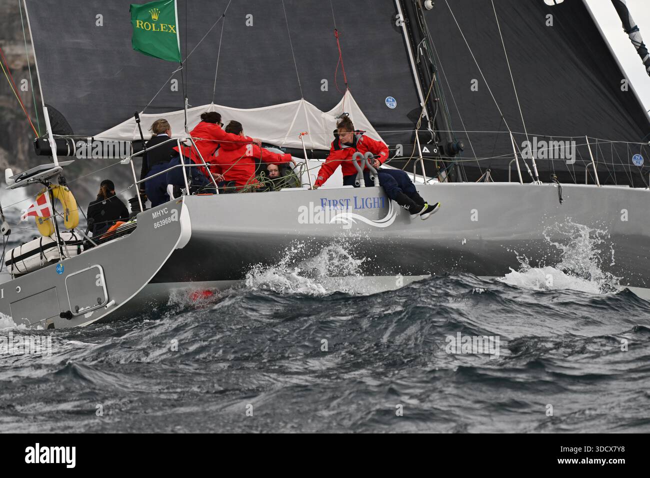 The all female crewed First Light during the start of 2025 Sydney ...