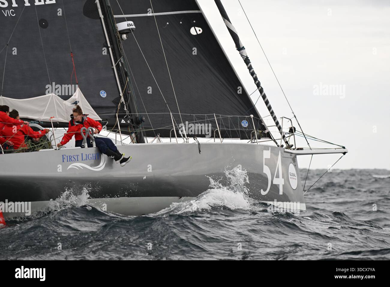 The all female crewed First Light during the start of 2025 Sydney ...