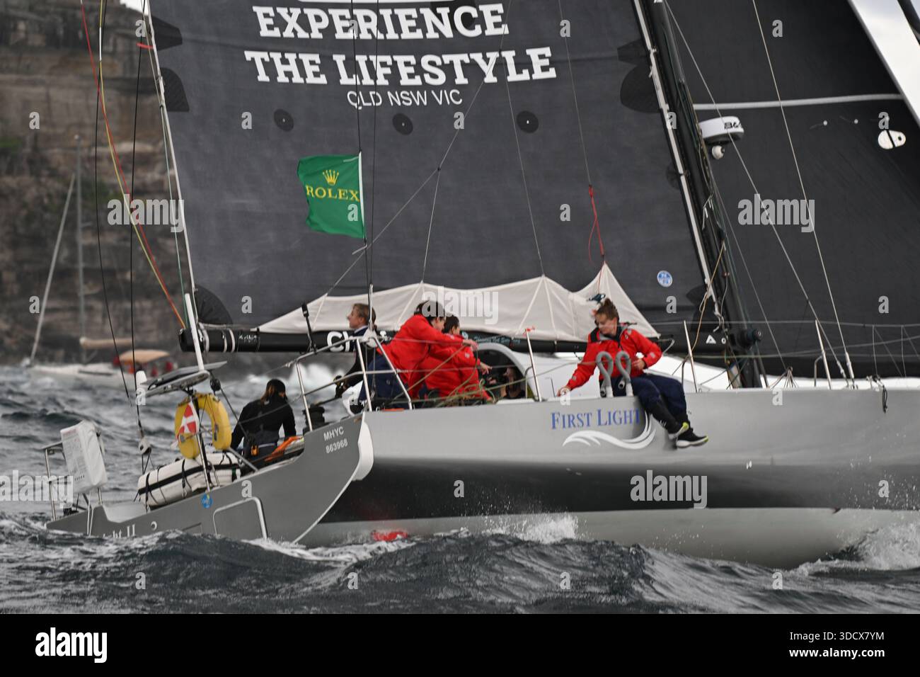 The all female crewed First Light during the start of 2025 Sydney ...