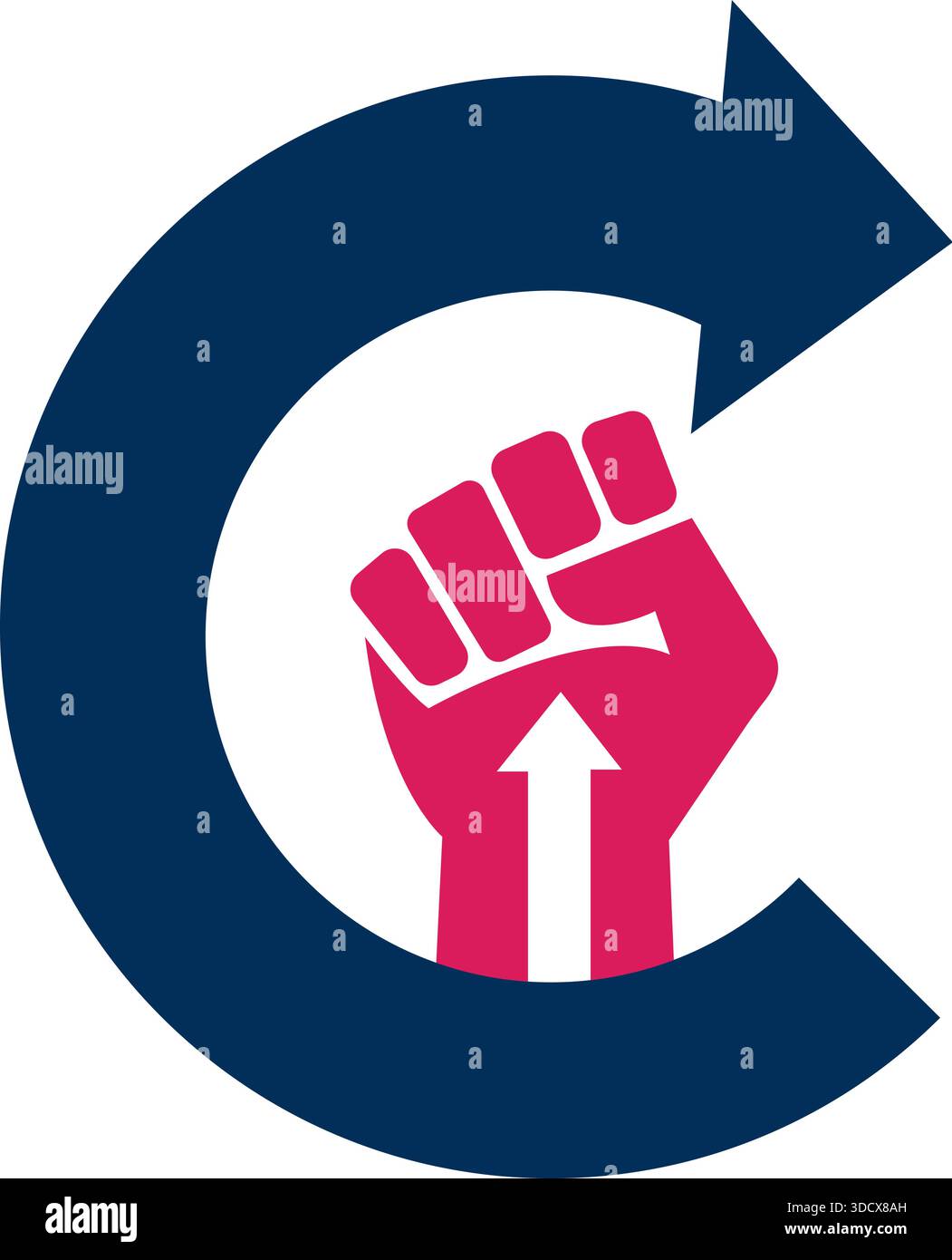 Demonstration red arrow Stock Vector Images - Alamy