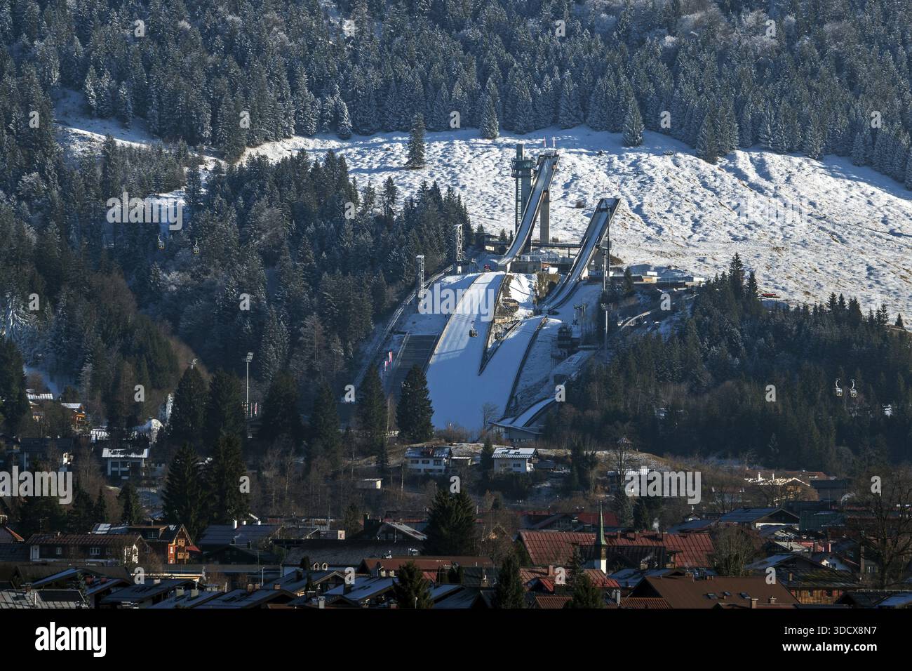 Orlen Arena Skisprungschanzen, Oberstdorf, Oberallgaeu, Allgaeu ...