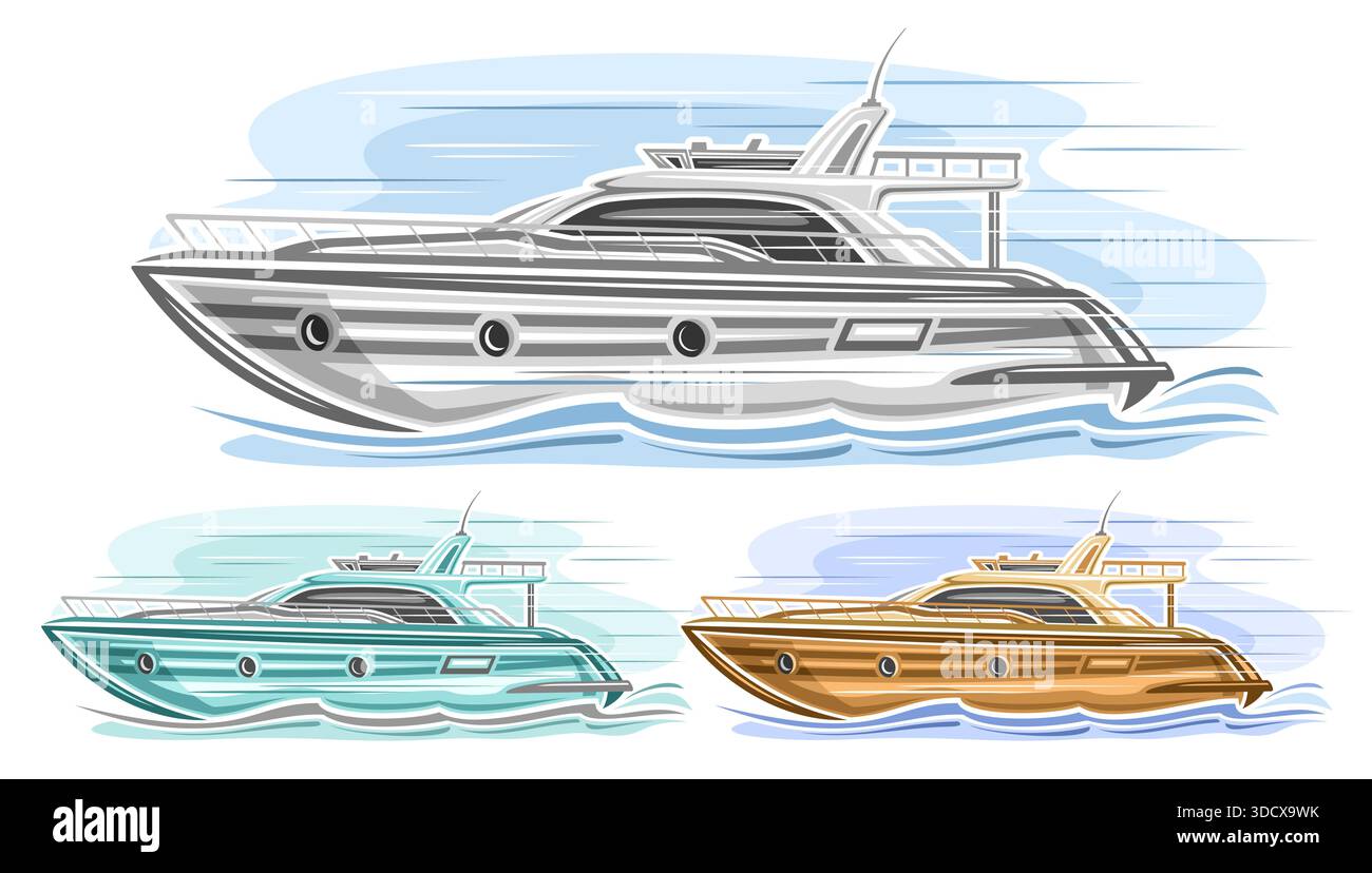 Small isolated boat in Stock Vector Images - Alamy