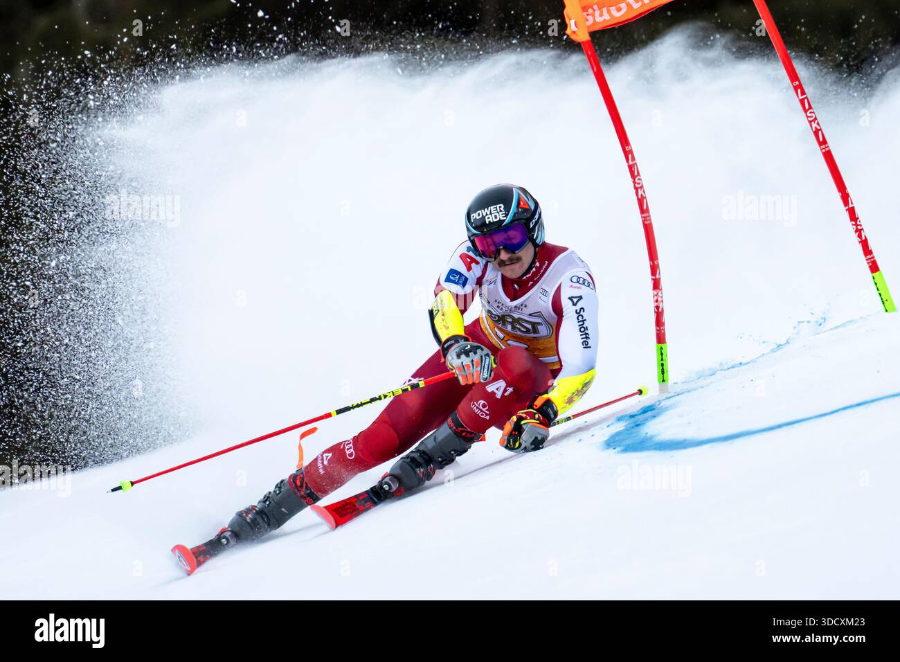 Alta Badia, Italy, 21 December 2025. Patrick Feurstein (Austria ...