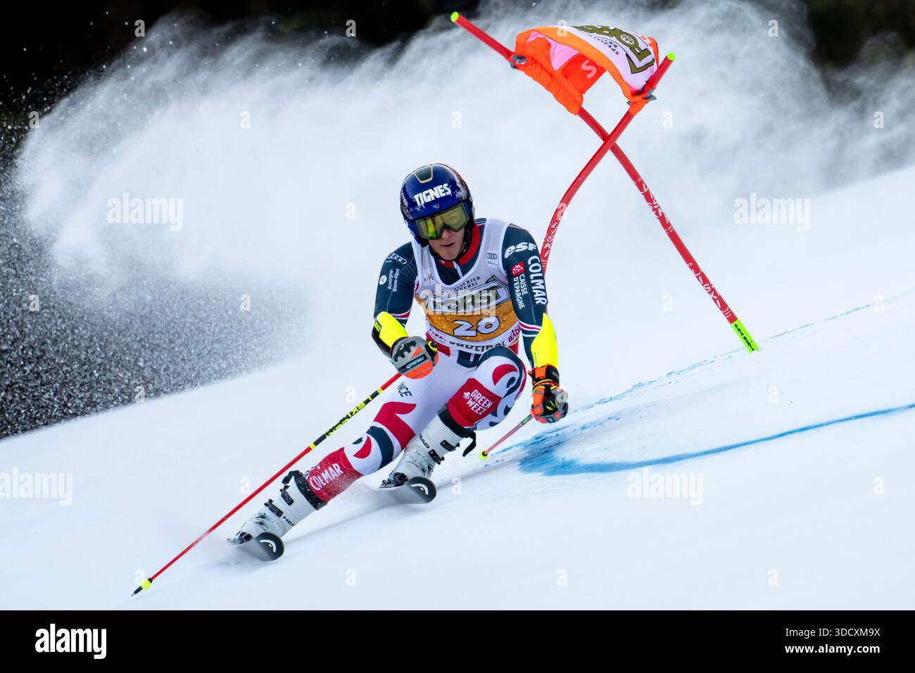 Alta Badia, Italy, 21 December 2025. Flavio Vitale (France) competing ...