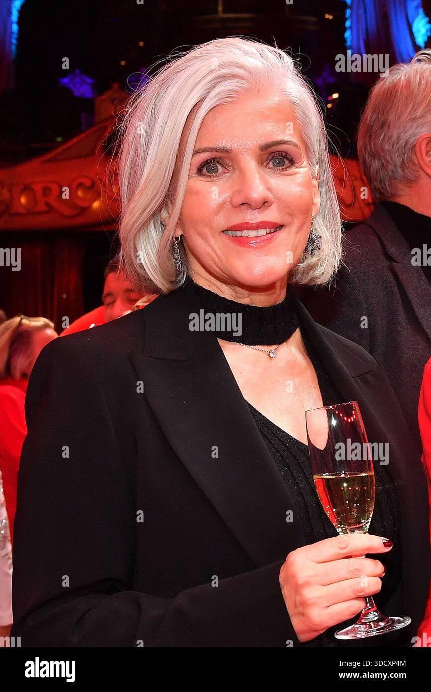 Birgit Schrowange attends the Circus Krone Winter Season Premiere at ...