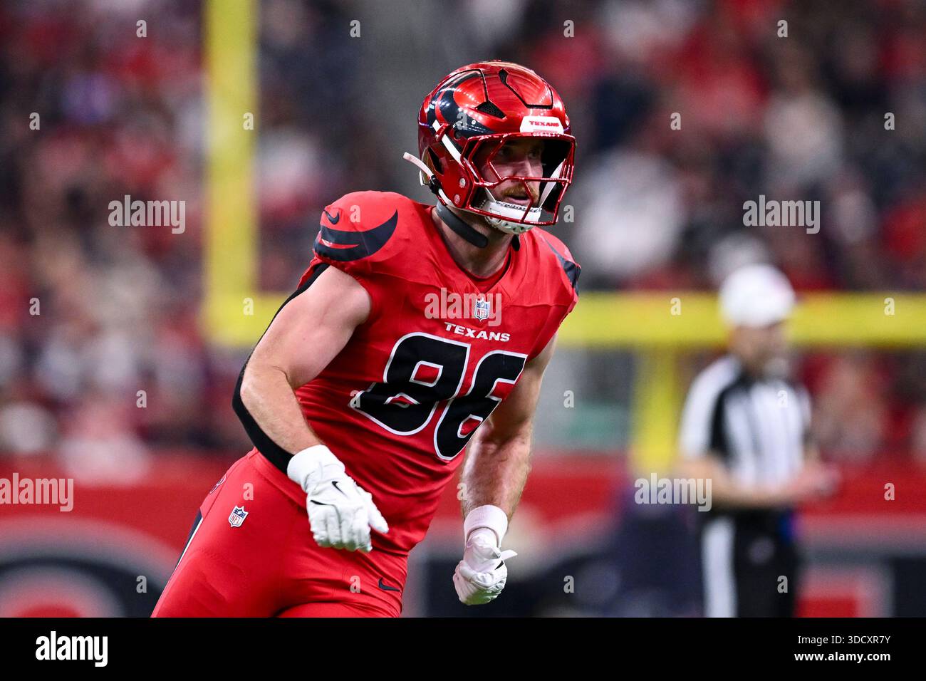 Houston Texans wide receiver Jared Wayne (89) runs a route during an ...