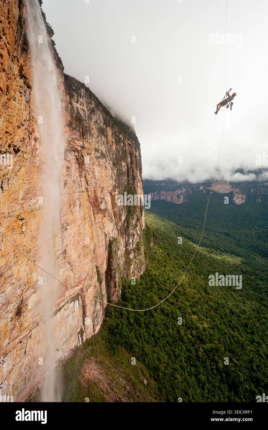 Nicolas Favresse climbing. Apichavai 8a+ - 500 meters high - Venezuela ...