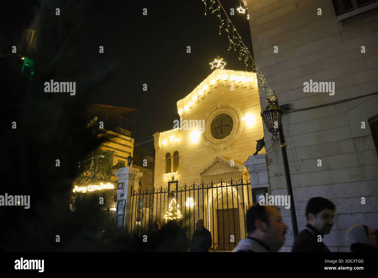 Festive Atmosphere on Christmas Eve in Syria In Damascus, Syria, on ...