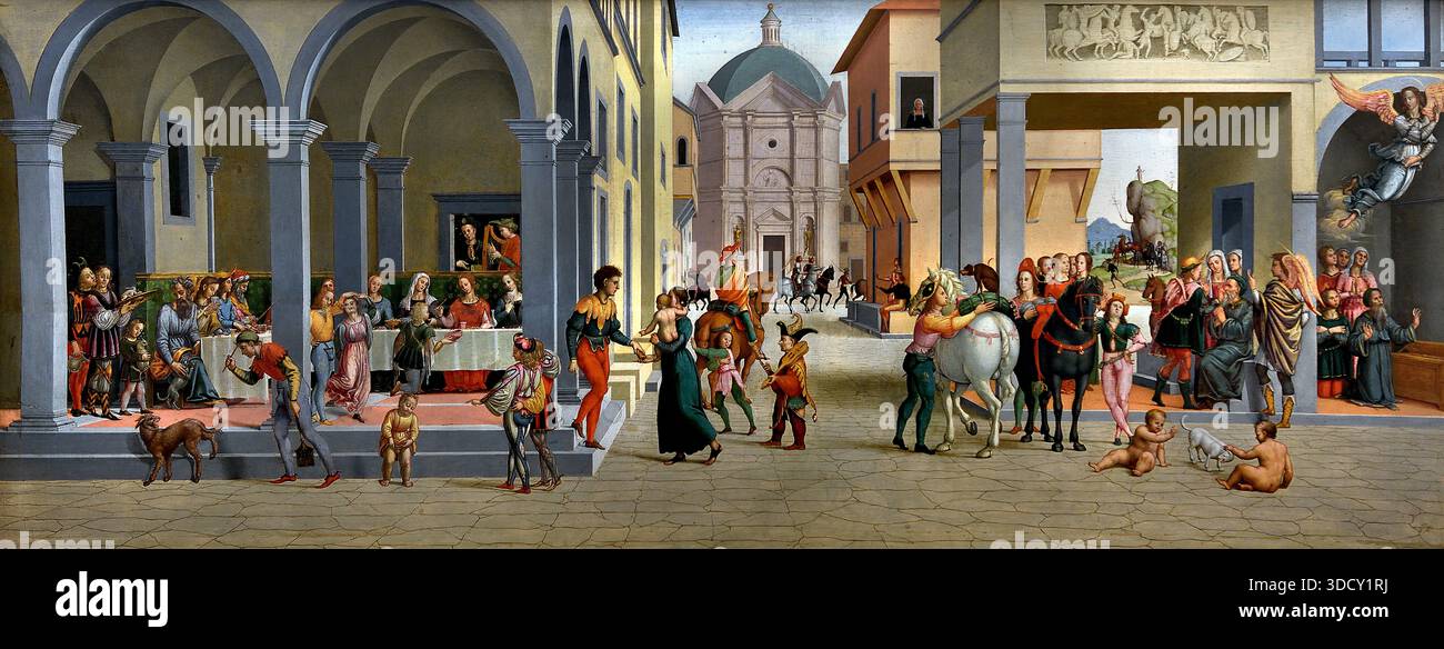 Presentation from the life of the boy tobias hi-res stock photography ...