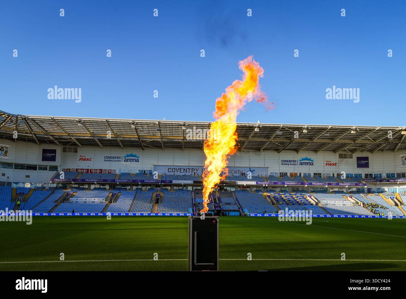 Fire works display during the Sky Bet Championship match Coventry City ...