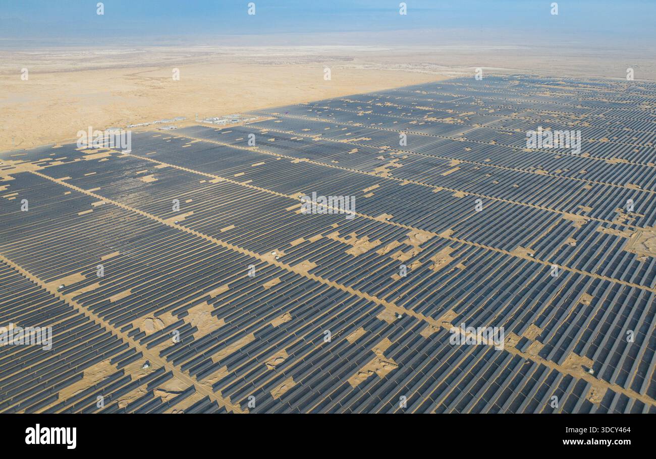 The 450000 kW integrated solar thermal storage project of Shenneng Yuli ...
