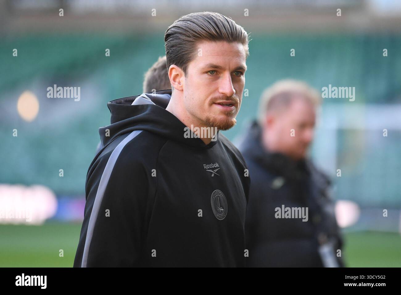 Norwich, England. 26th Dec 2025. Reece Burke before the Sky Bet EFL ...