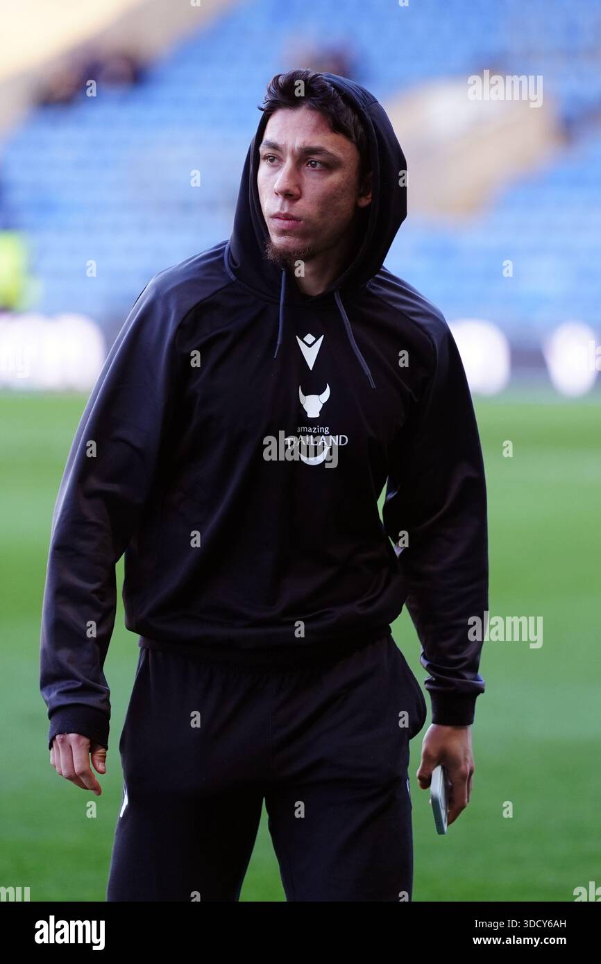 Oxford United's Filip Krastev before the Sky Bet Championship match at ...
