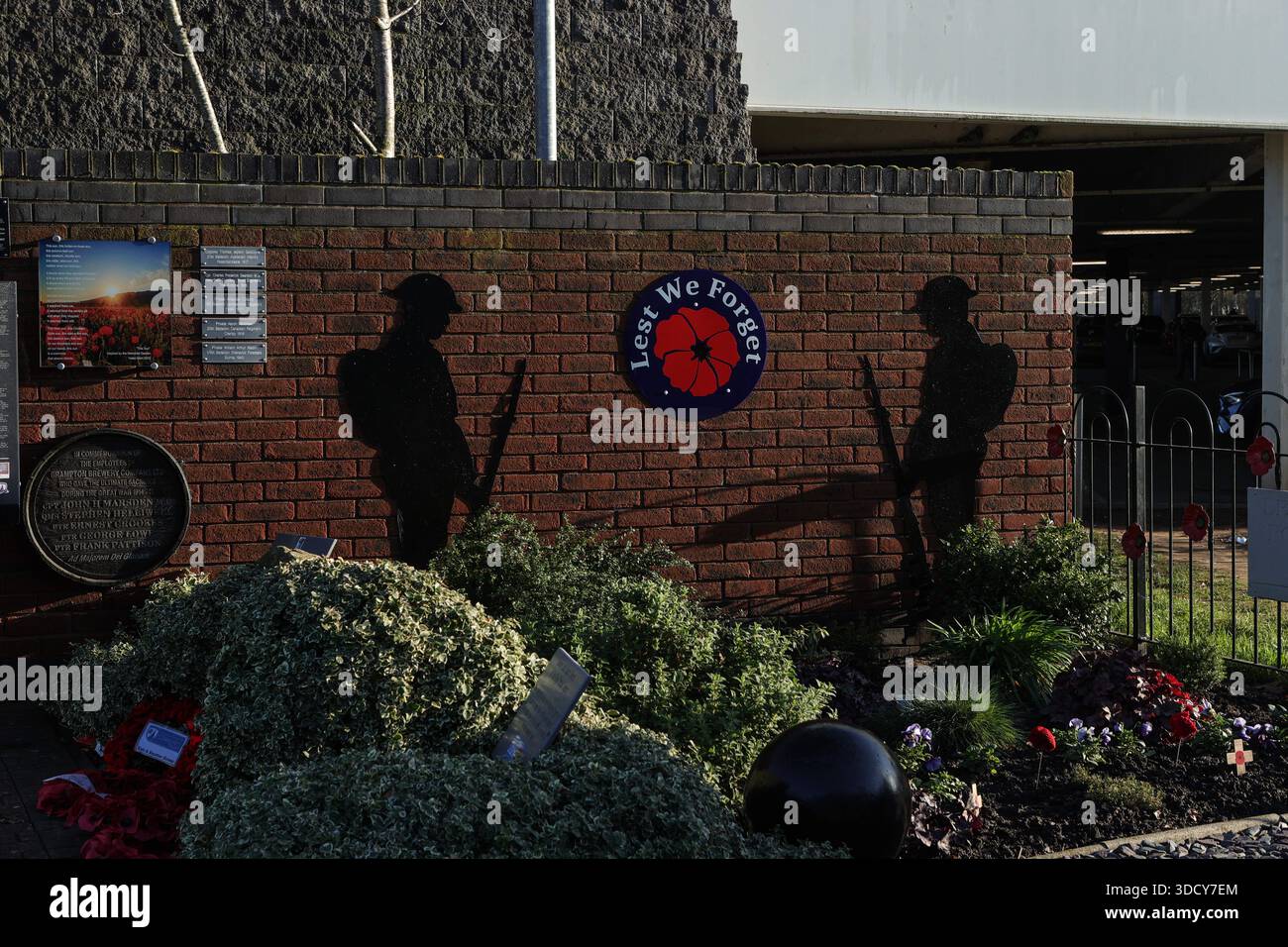 Memorial Garden at Chesterfield during the Sky Bet League 2 match ...