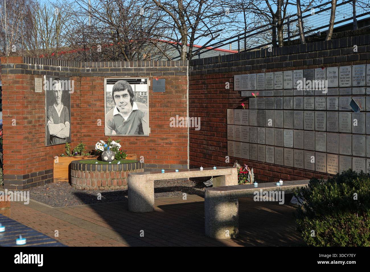 Memorial Garden at Chesterfield during the Sky Bet League 2 match ...
