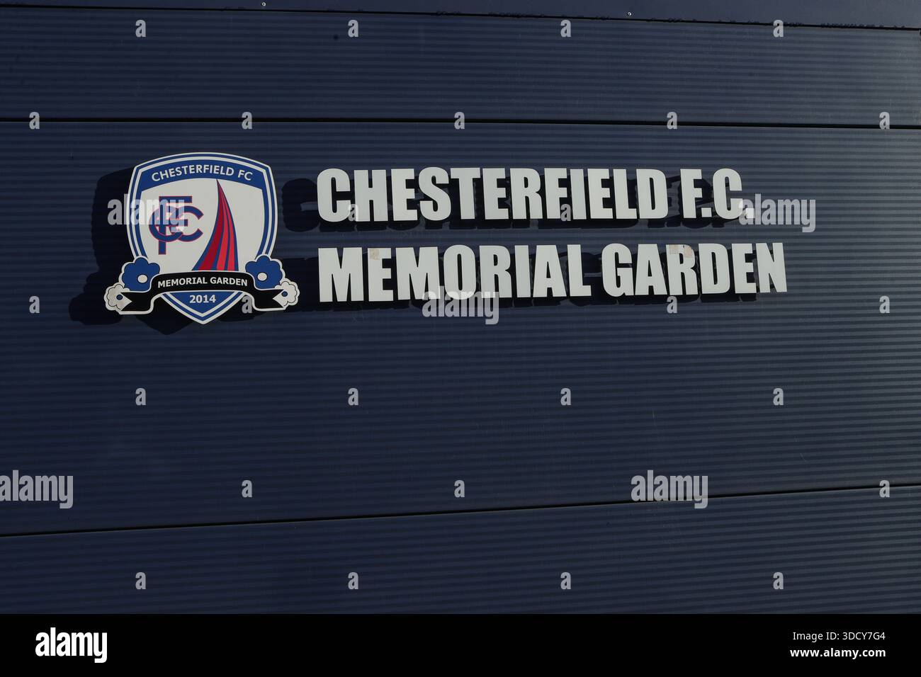 Memorial Garden at Chesterfield during the Sky Bet League 2 match ...