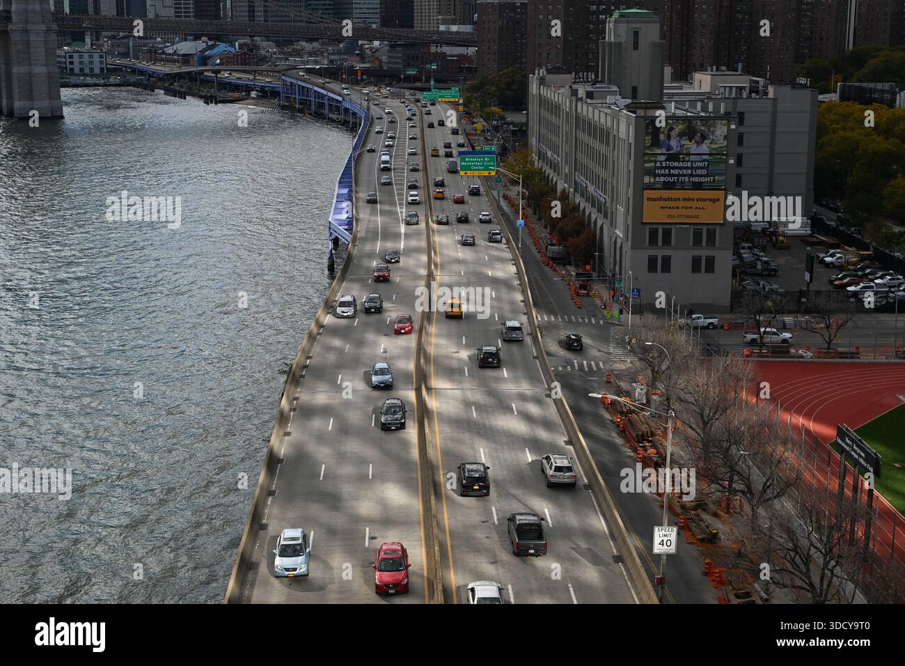 FDR Drive (East River Drive) in New York, NY on October 26, 2025 ...