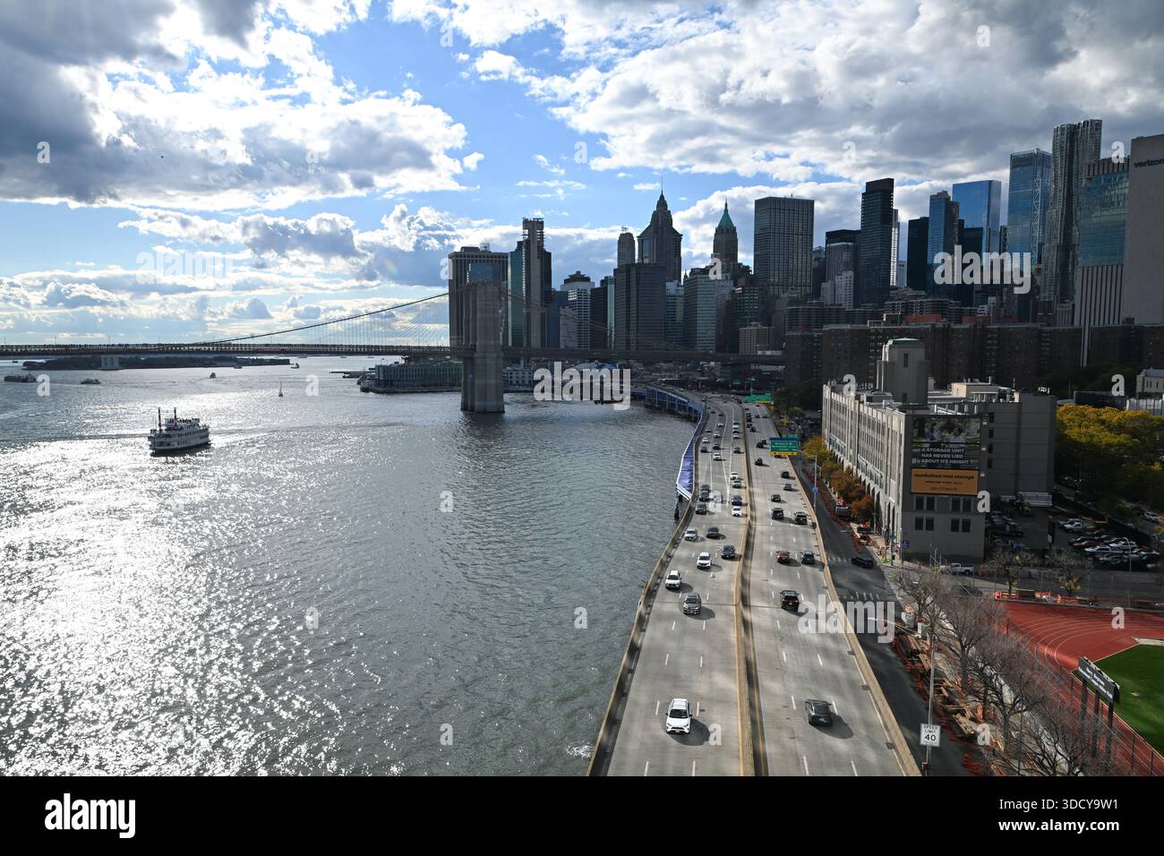 FDR Drive (East River Drive) in New York, NY on October 26, 2025 ...