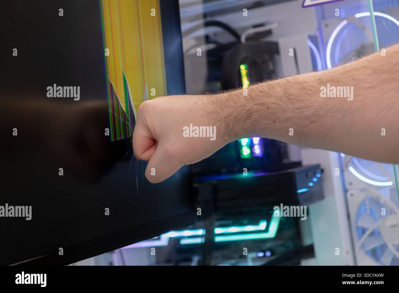 Digital video malfunction hi-res stock photography and images - Alamy