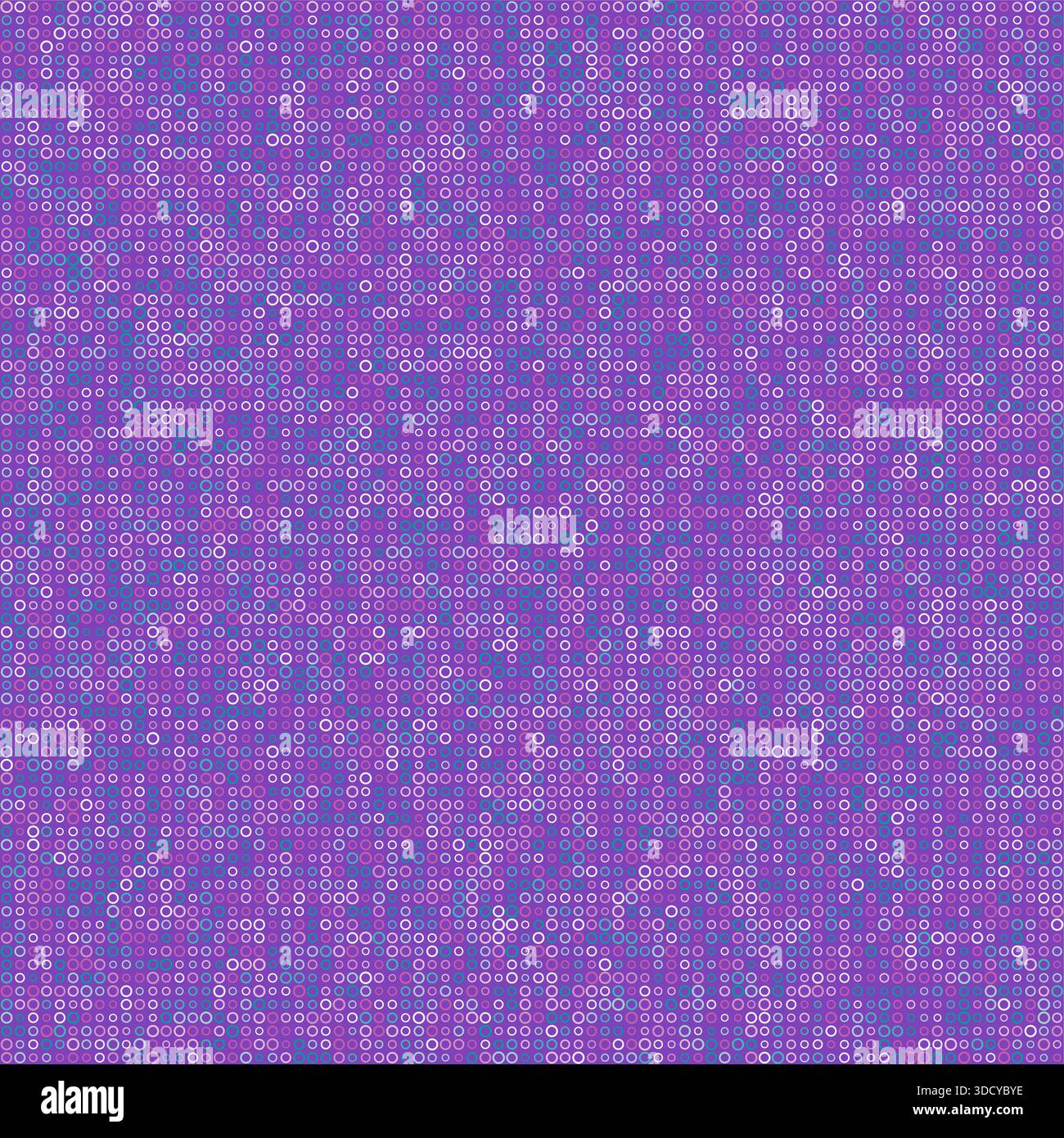 Pattern design. Rings in multiple colors. Purple, Violet, Indigo ...