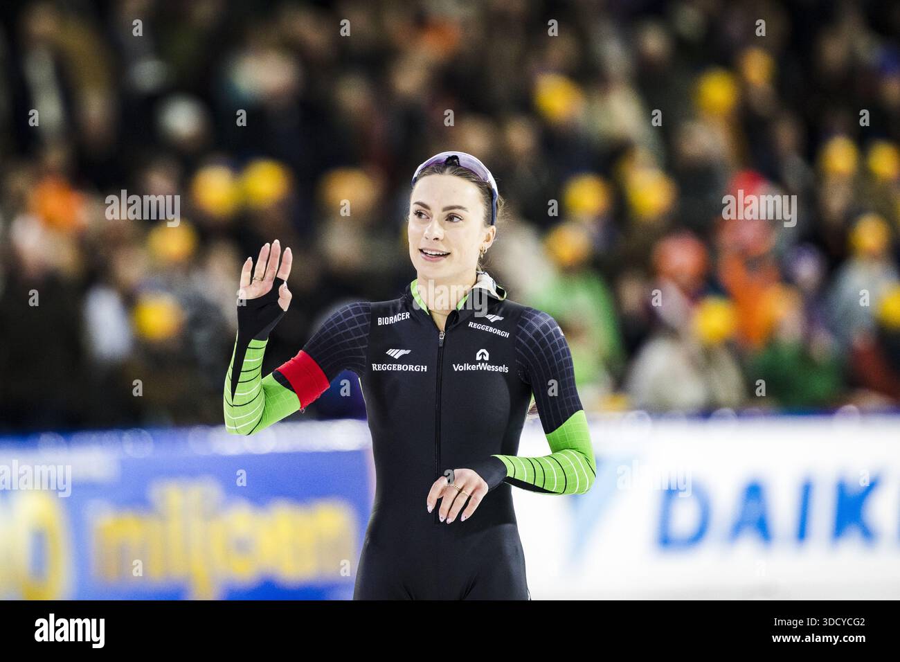 HEERENVEEN - Femke Kok during the first day of the Olympic long track ...